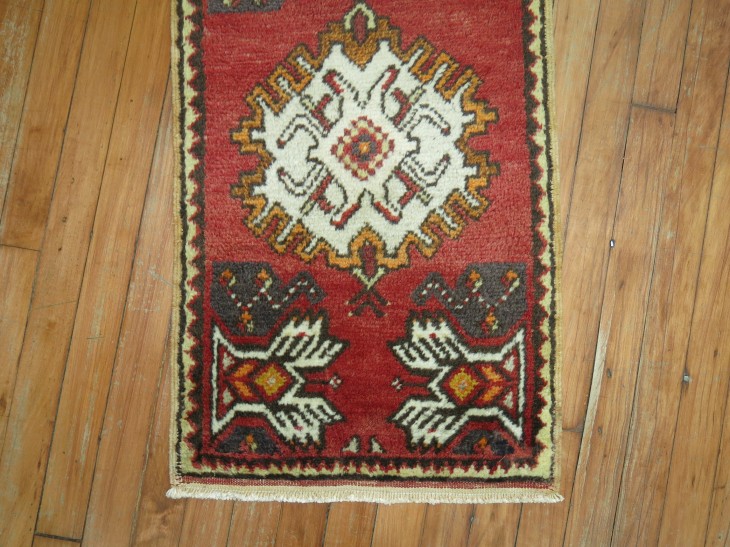 Red Turkish Mat No. y1641 - J&D Oriental Rugs Co. - Antique Decorative ...